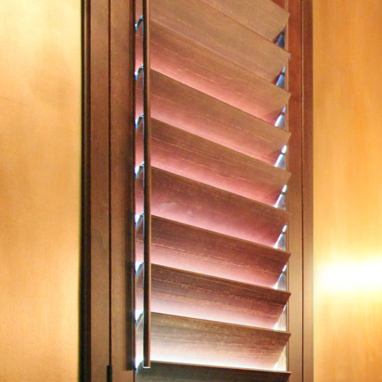 Shutter Options | Split Tilt | Wood Stain Shutters San Antonio TX