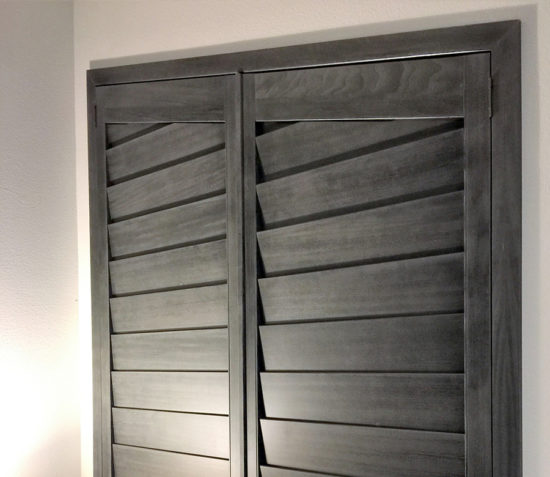 Shutter Options | Split Tilt | Wood Stain Shutters San Antonio TX